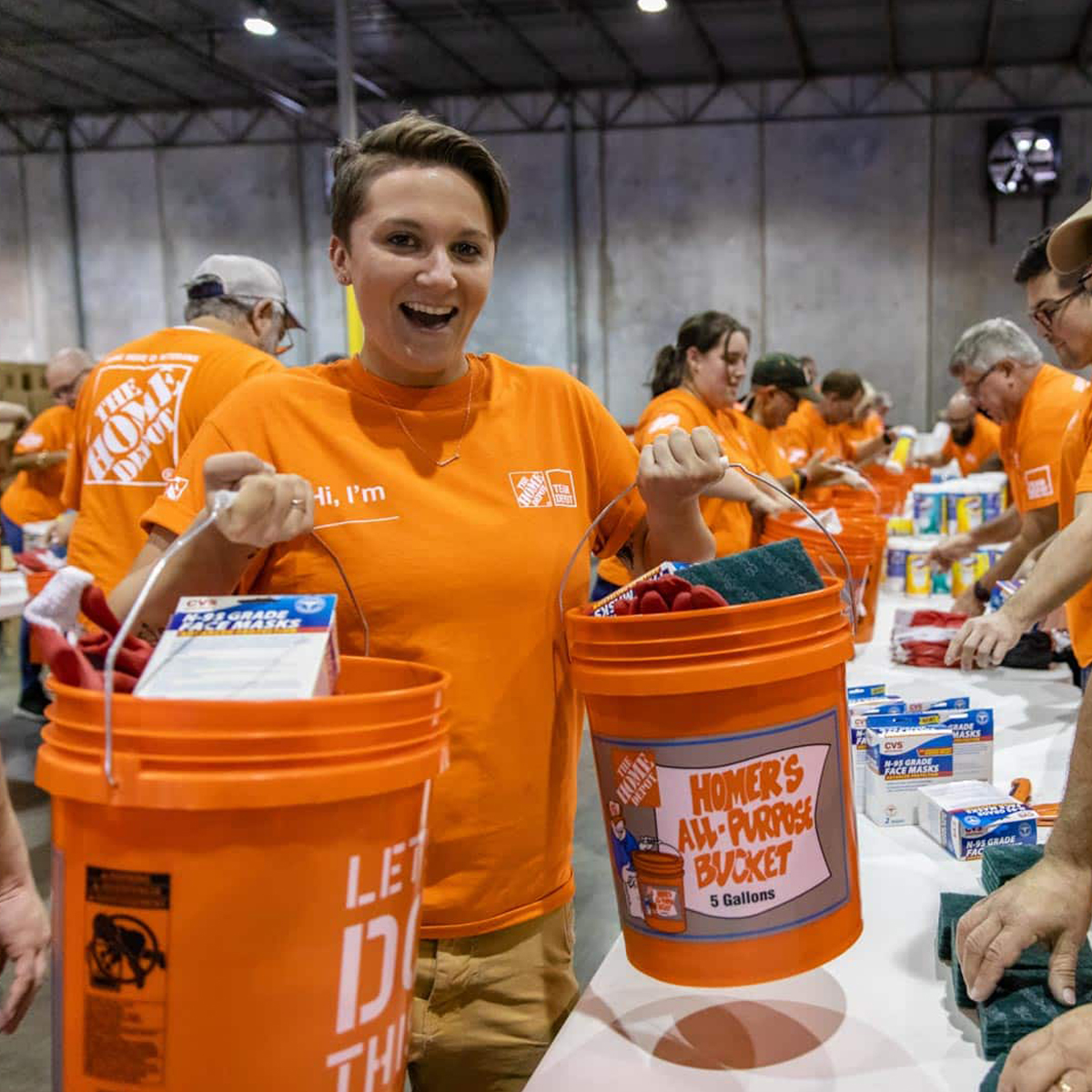 Disaster Relief Kits with The Home Depot - Operation Blessing