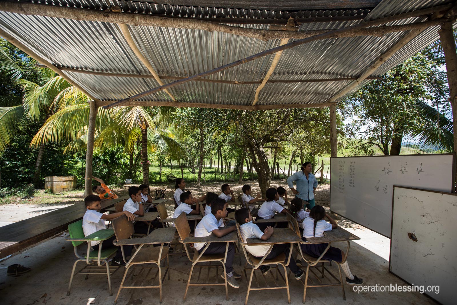Safe at School for Children in Honduras - Operation Blessing