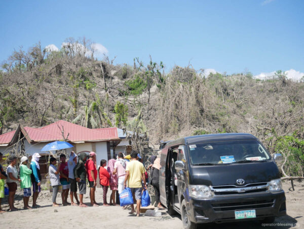 Up from the Ashes – Helping Volcano Victims Rebuild - Operation Blessing