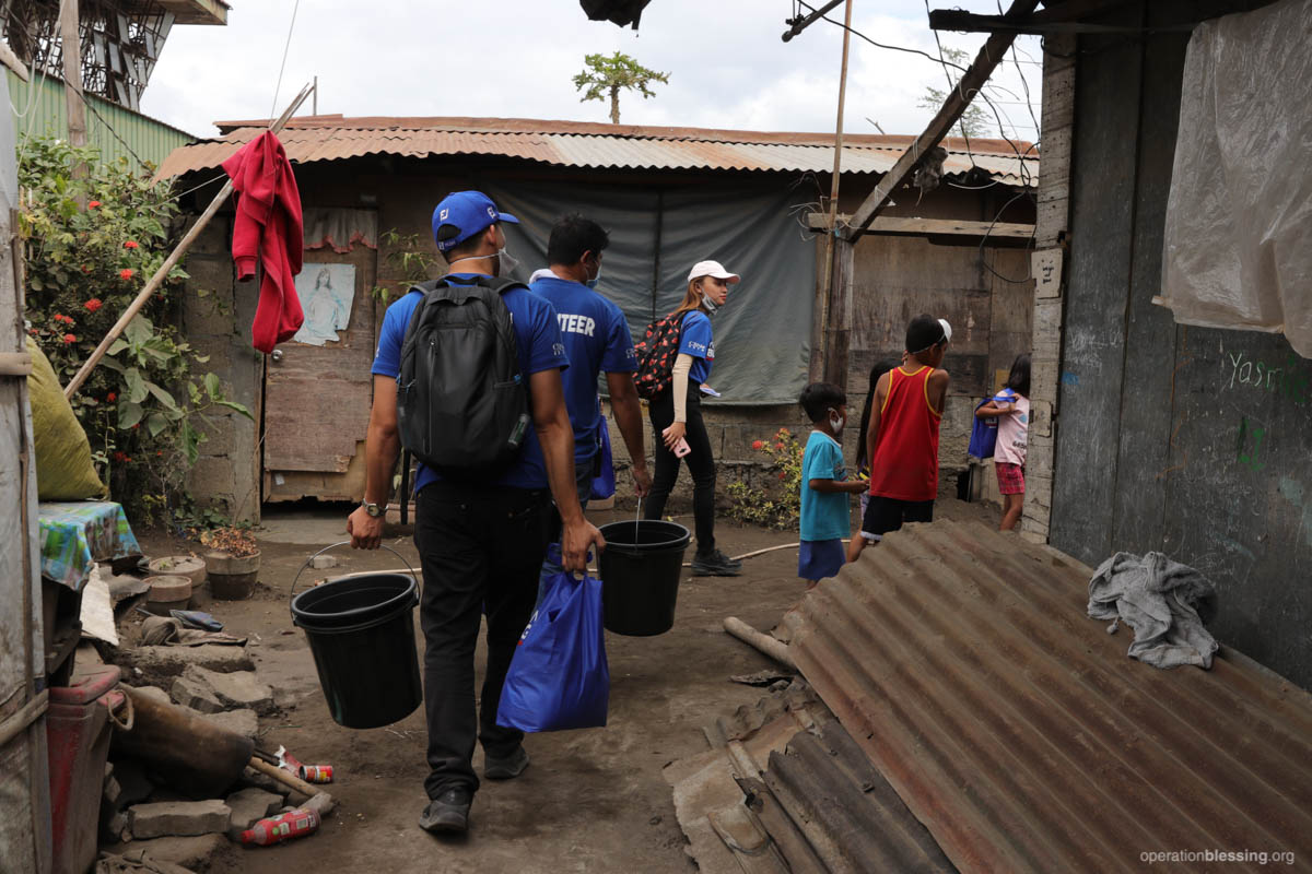 Up from the Ashes – Helping Volcano Victims Rebuild - Operation Blessing