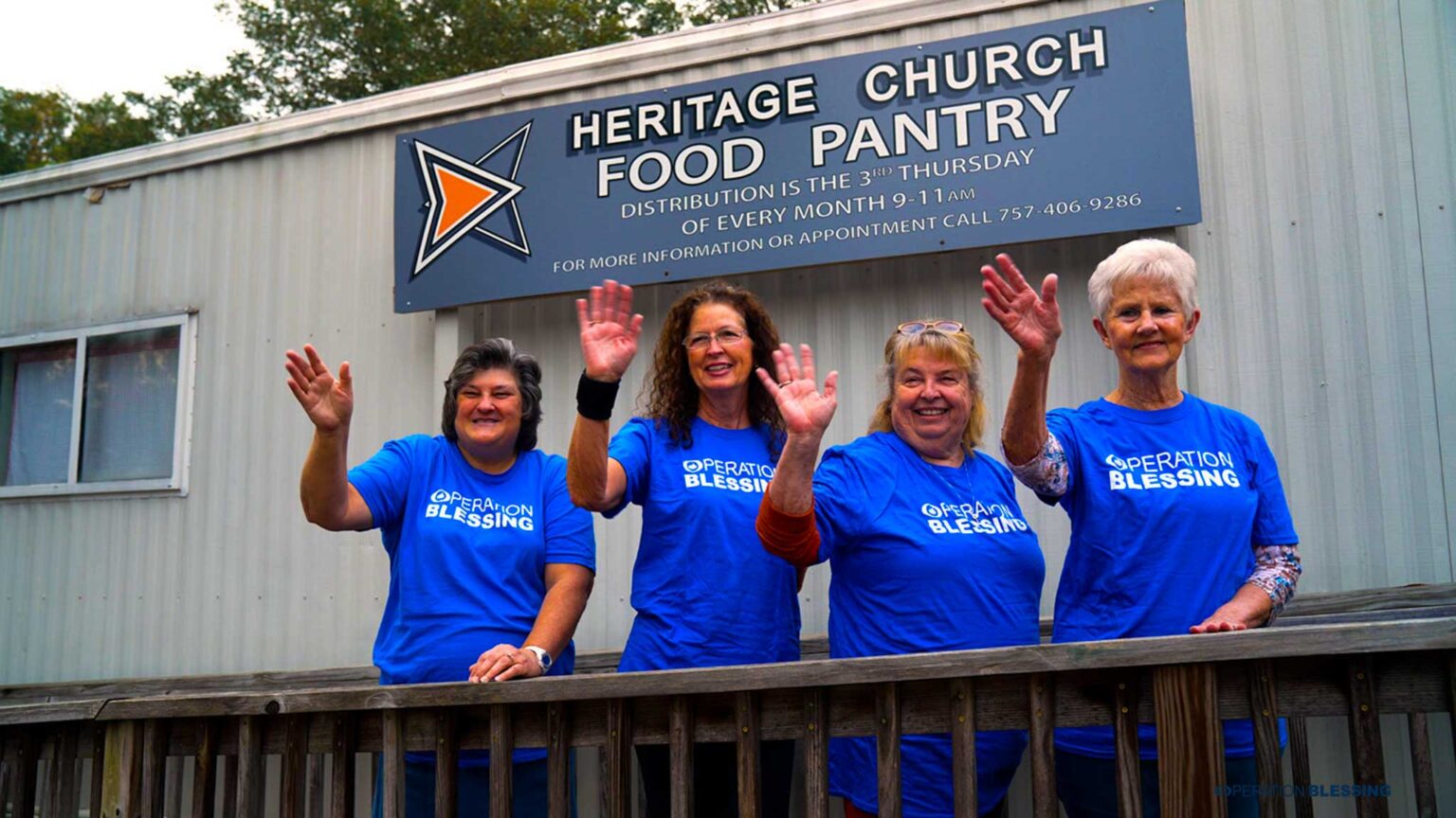 Providing Hunger Relief - Operation Blessing