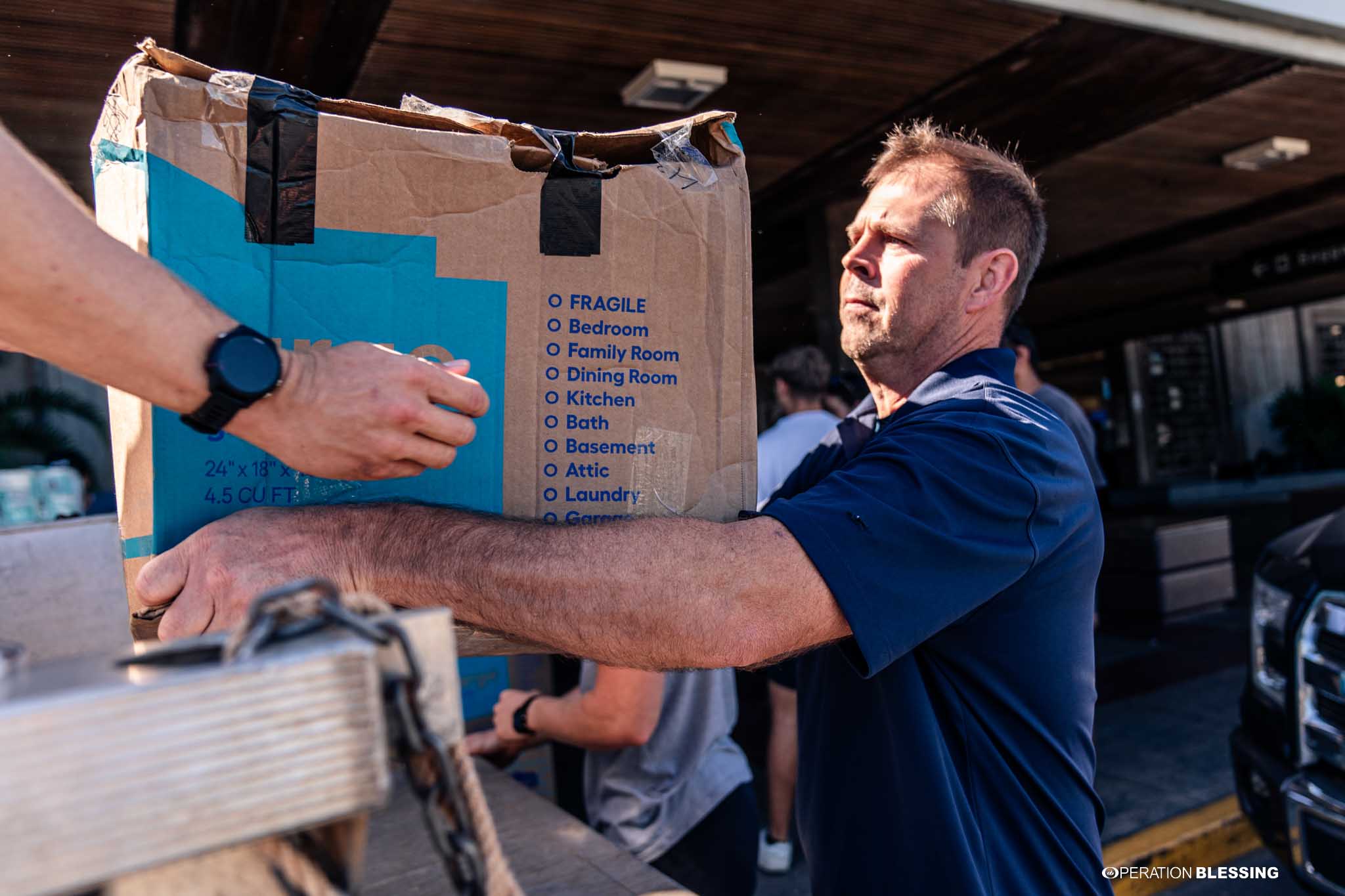 Providing Critical Supplies to Lahaina after Wildfires - Operation Blessing