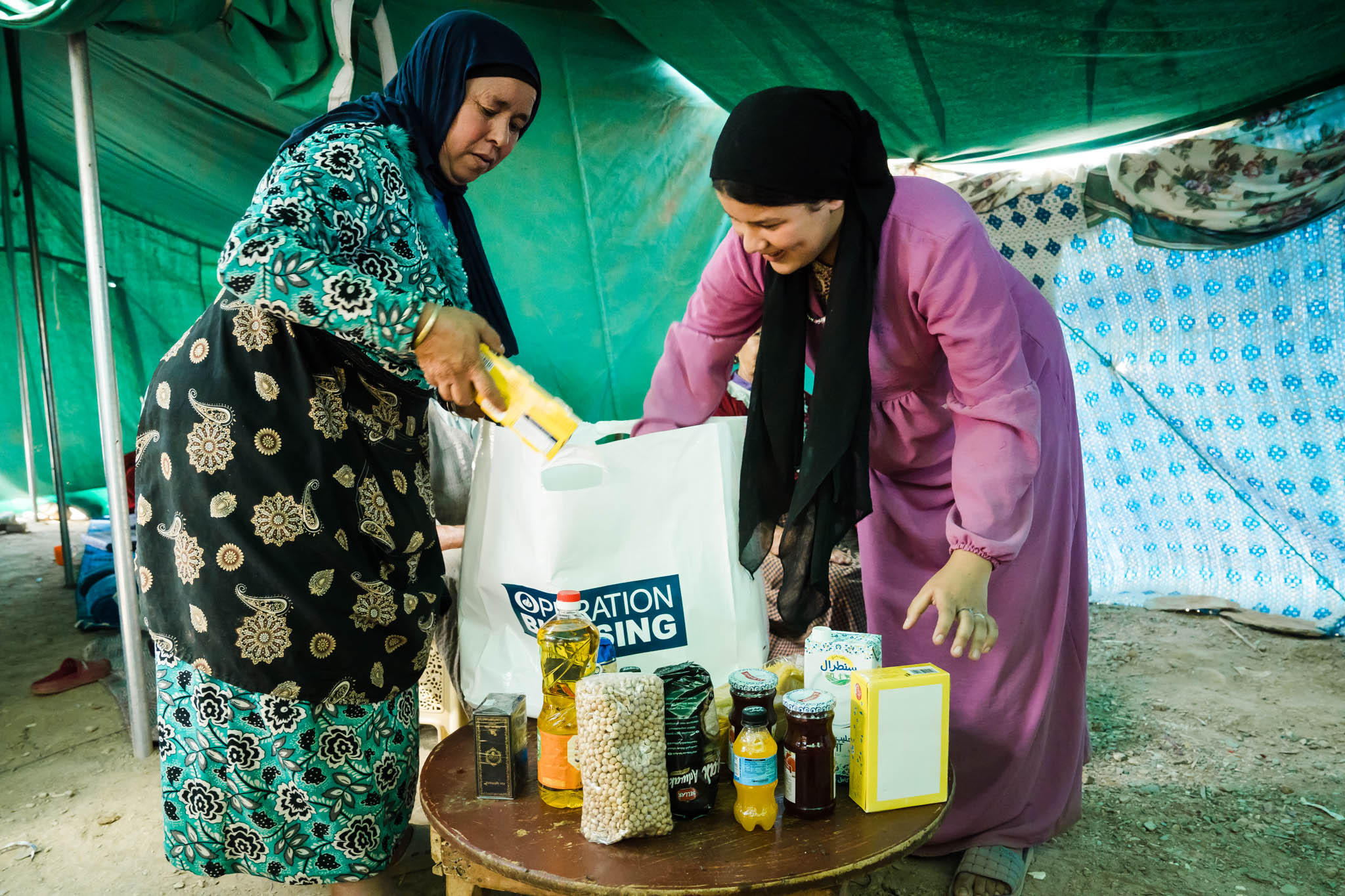Your Love Helped Feed Suffering Moroccan Families - Operation Blessing