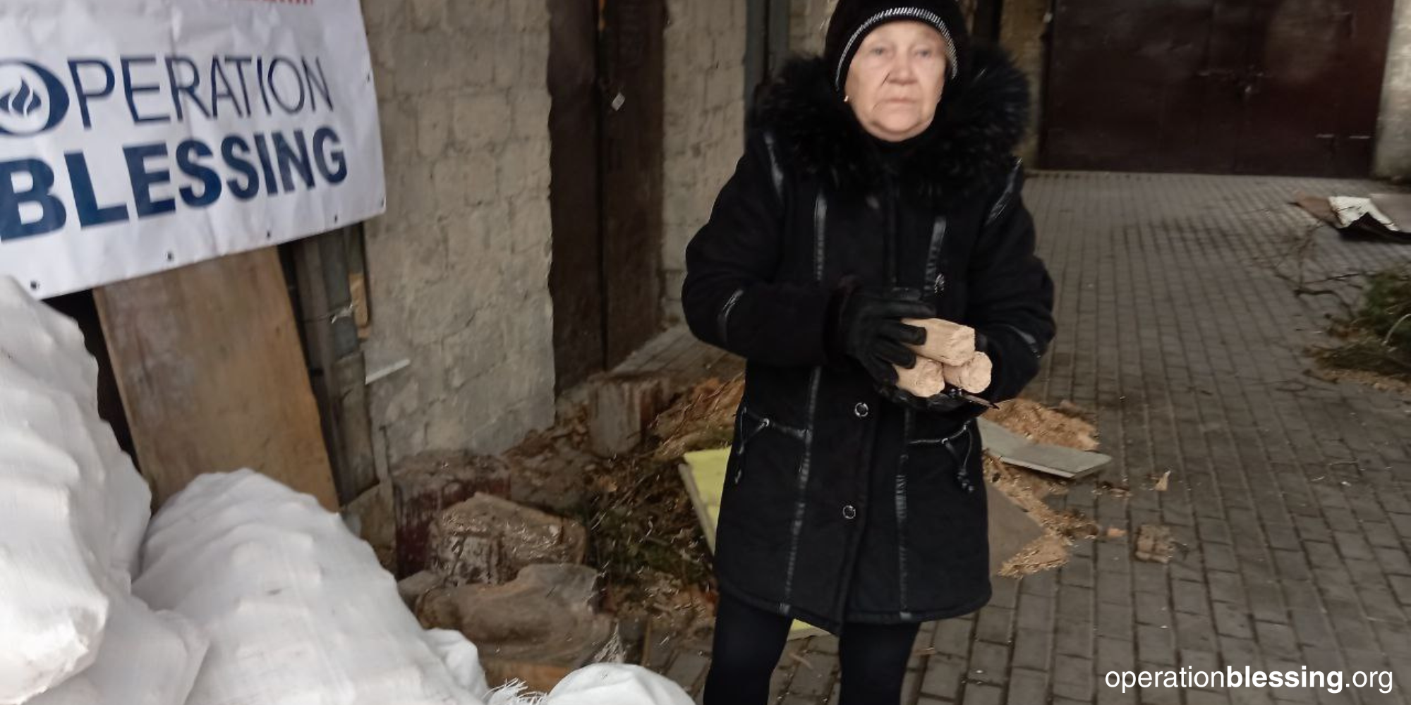 Much Needed Warmth for Ukrainian War Survivors - Operation Blessing