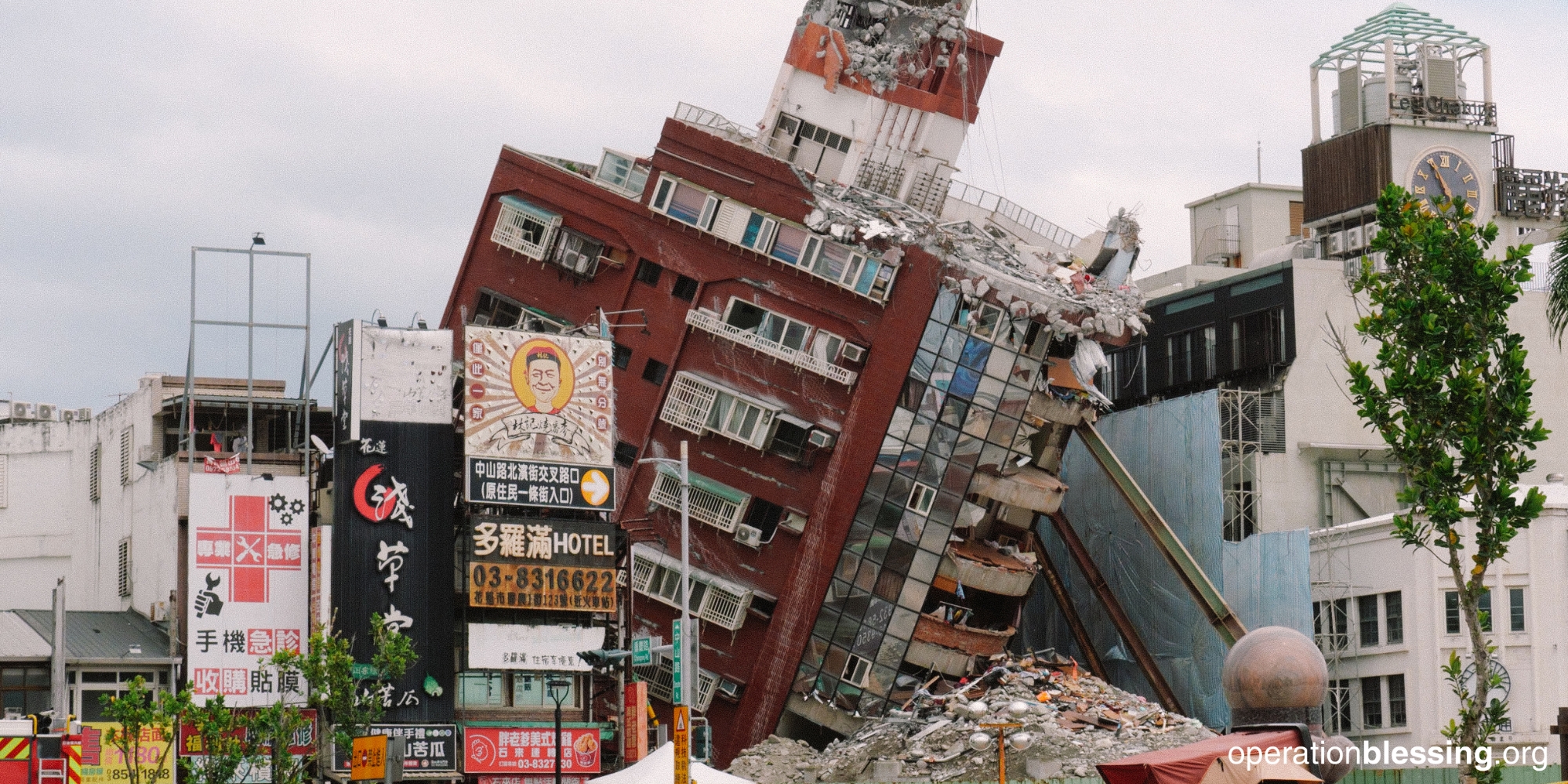 Aid for Taiwan Communities Devastated by Earthquake Damage - Operation ...