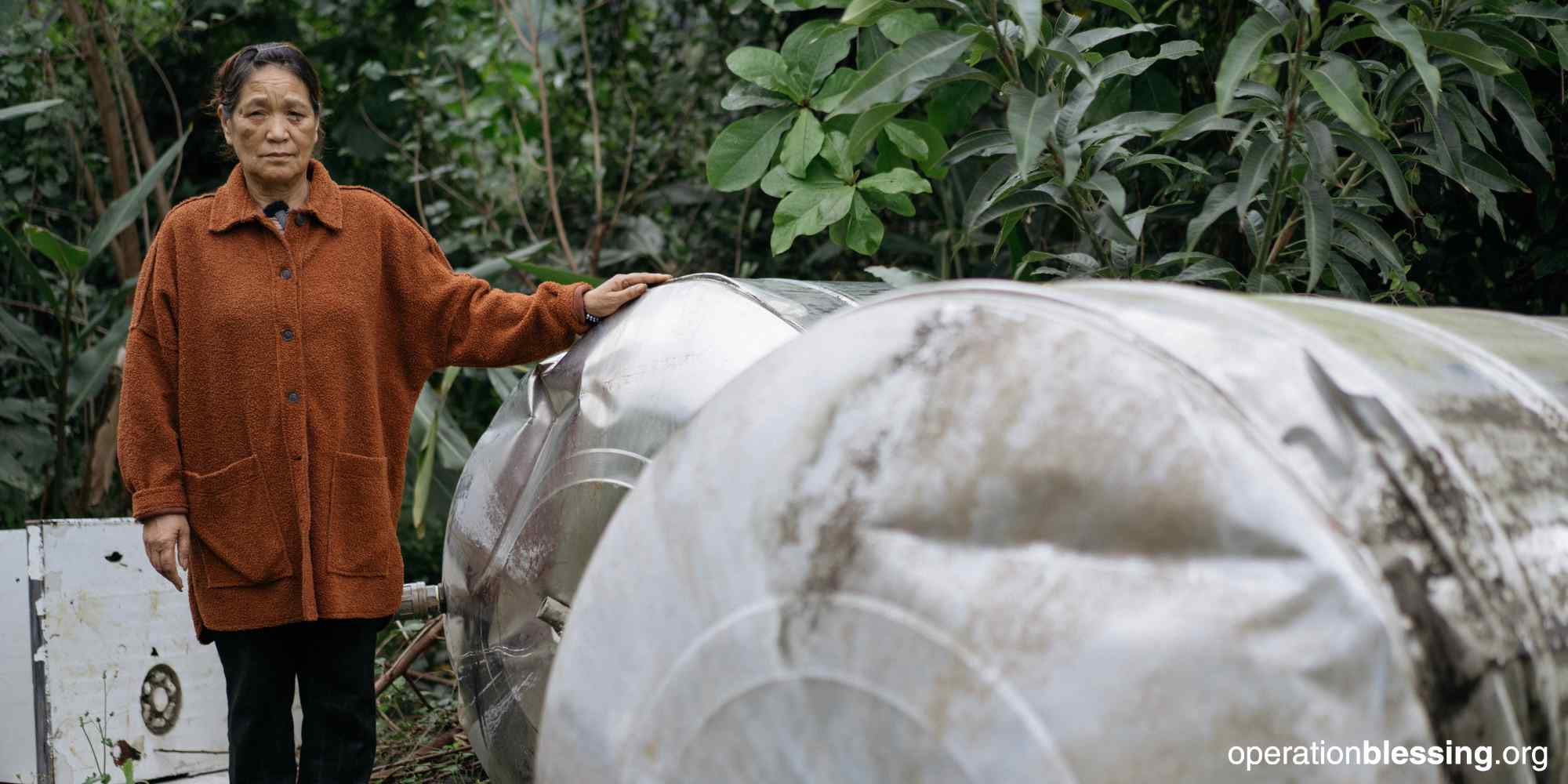 Providing Water Tanks to Taiwan Earthquake Survivors - Operation Blessing