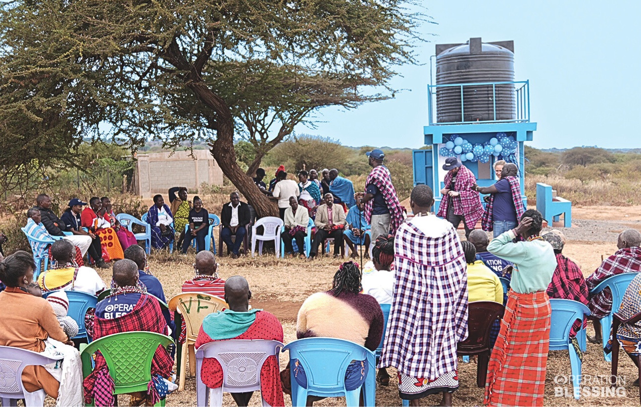Less Treks for Water in Kenya Operation Blessing